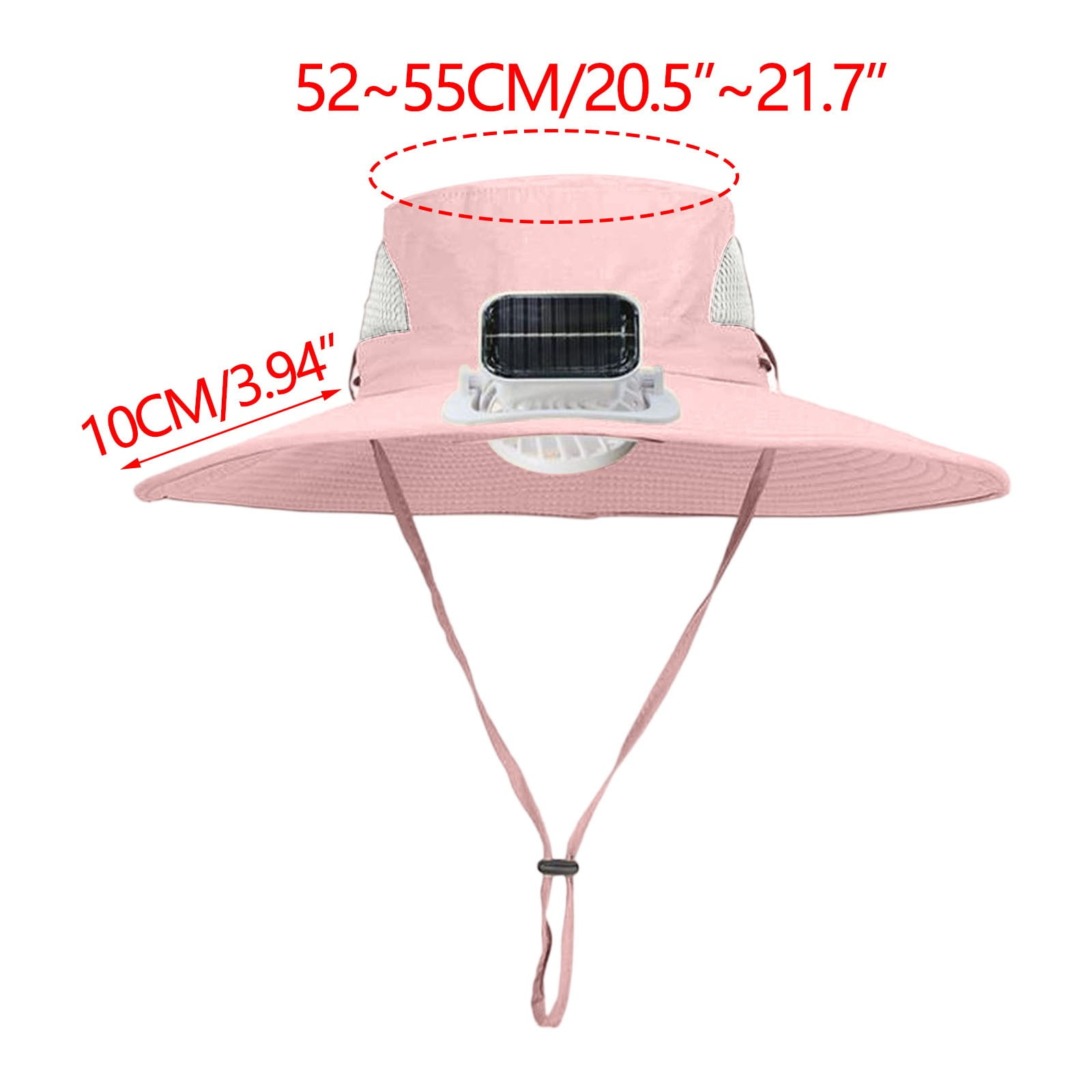 NIUBWJL Solar Powered Fan With High Wind Power And Rechargeable Large ...