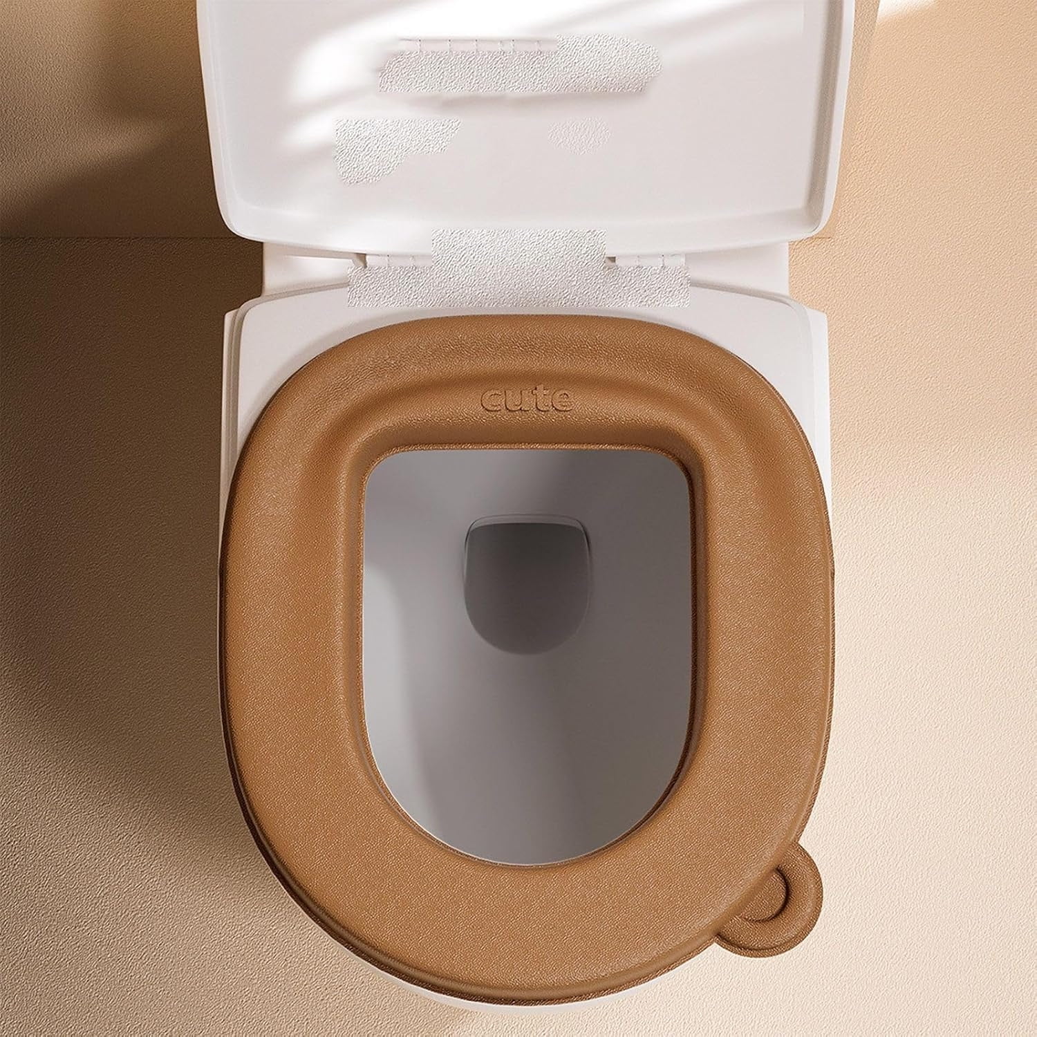 NIUBWJL Toilet Seat Cushions Soft Foam Padding Easys Adhesive Mounting ...