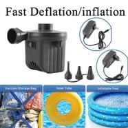 Unique Bargains Portable Bellows Hand Foot Operated Inflation Pump with ...