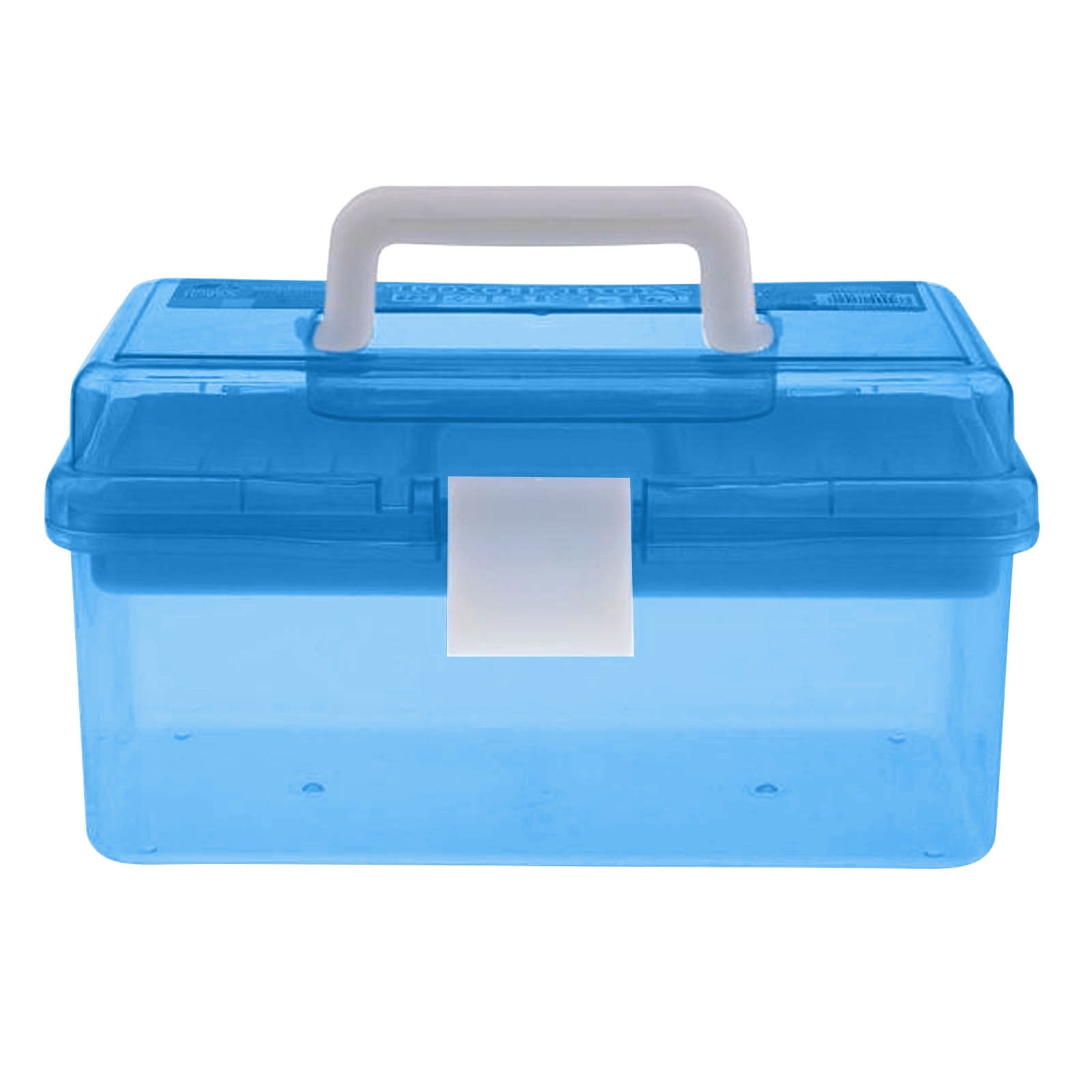 NIUREDLTD Blue Portable Multi-Use Box: Sewing, Crafts, Storage with ...