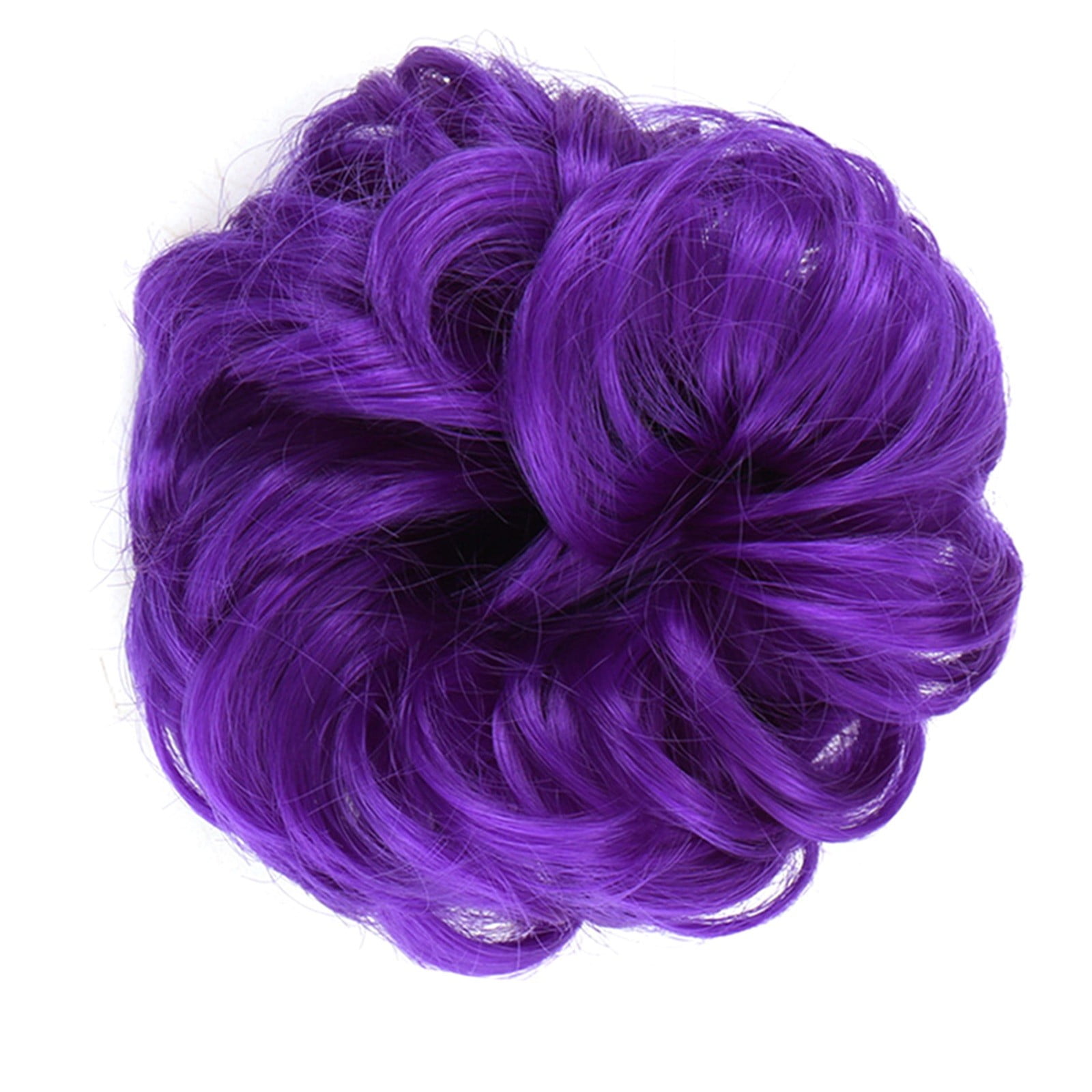 NIUREDLTD Curly Bun Extension Messy Bun Hair Piece Scrunchie Updo Wrap ...