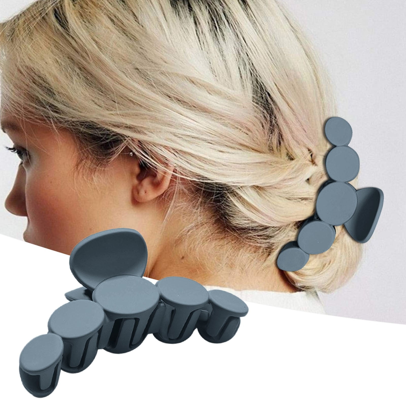 NIUREDLTD Fashion Supplies Simple Bath Clip Large Top Clip Hair Card ...