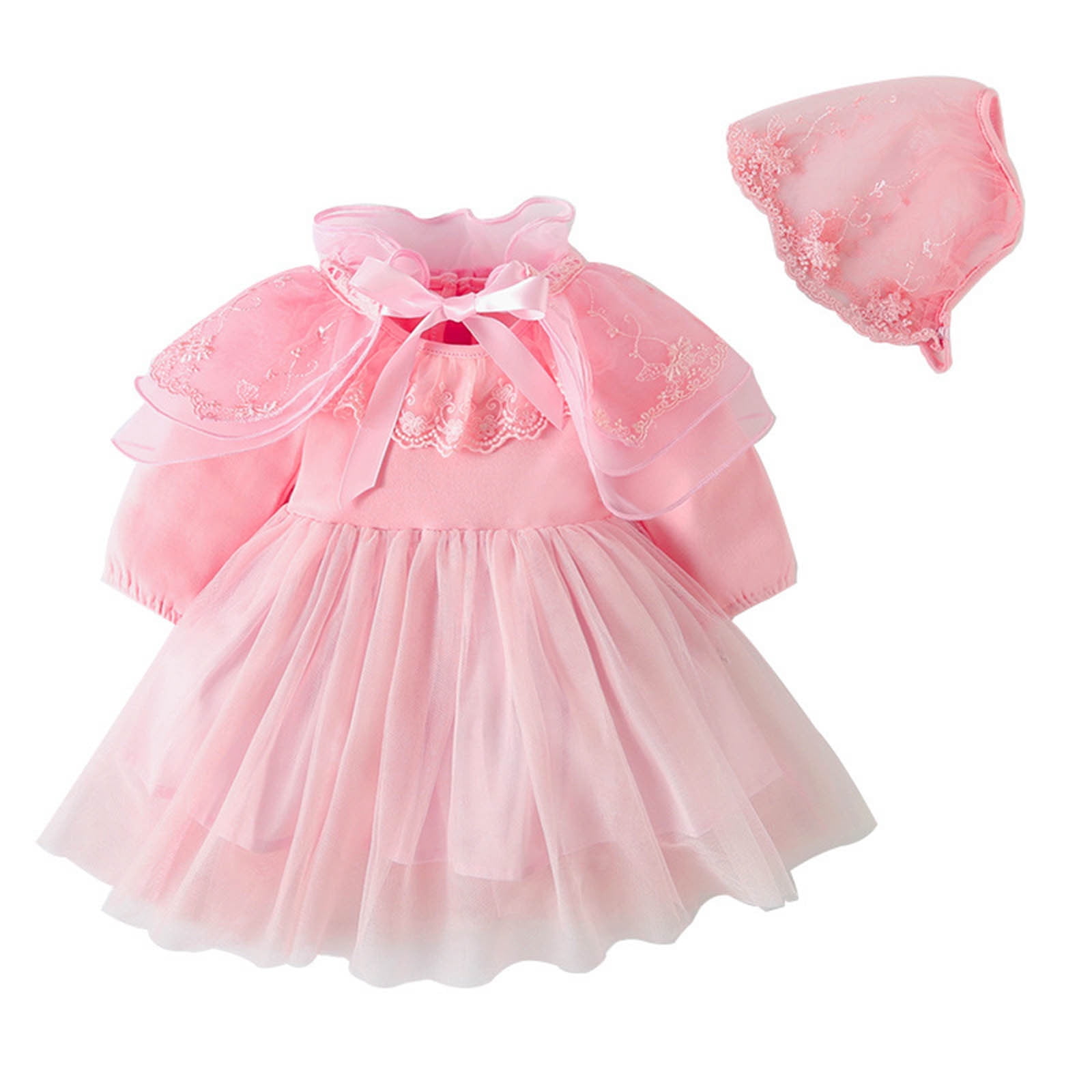 NIUREDLTD Flower Girl Dress Newborn Infant Baby Girls Spring Tulle ...