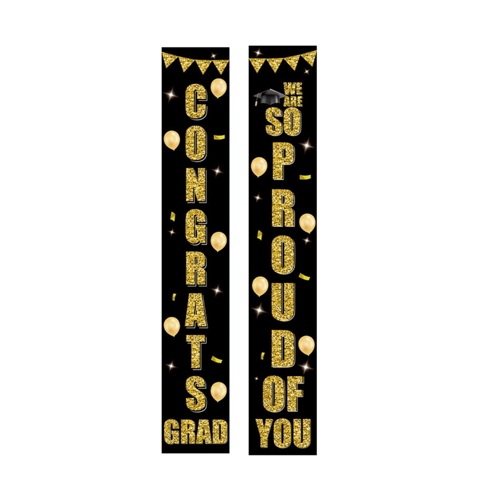 NIUREDLTD Home Decor Big Sale ! Hanging Flag Aca Demy Graduation Season ...