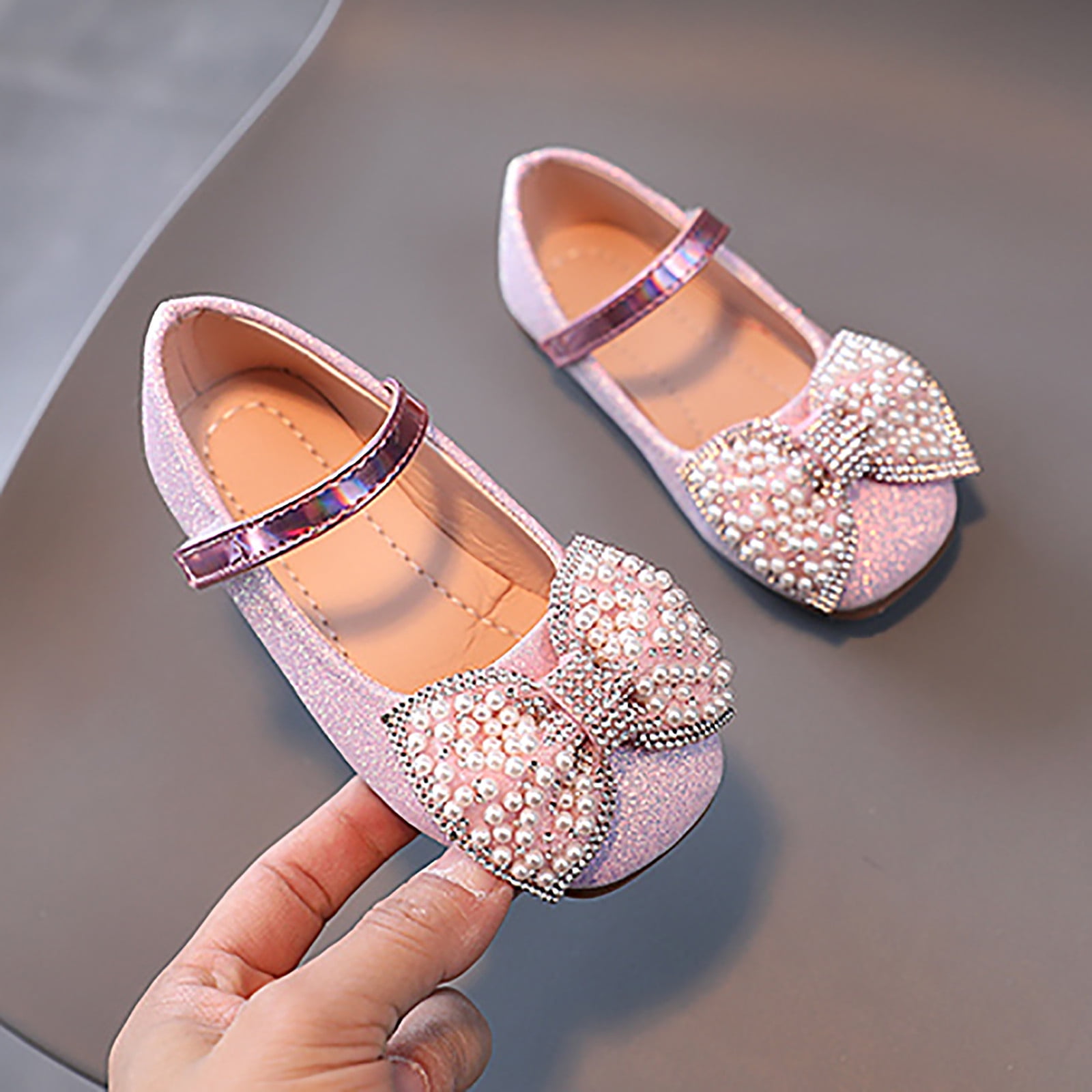 NIUREDLTD Toddler Kids Grils Dress Shoes Girls Baby Princess Shoes Star ...