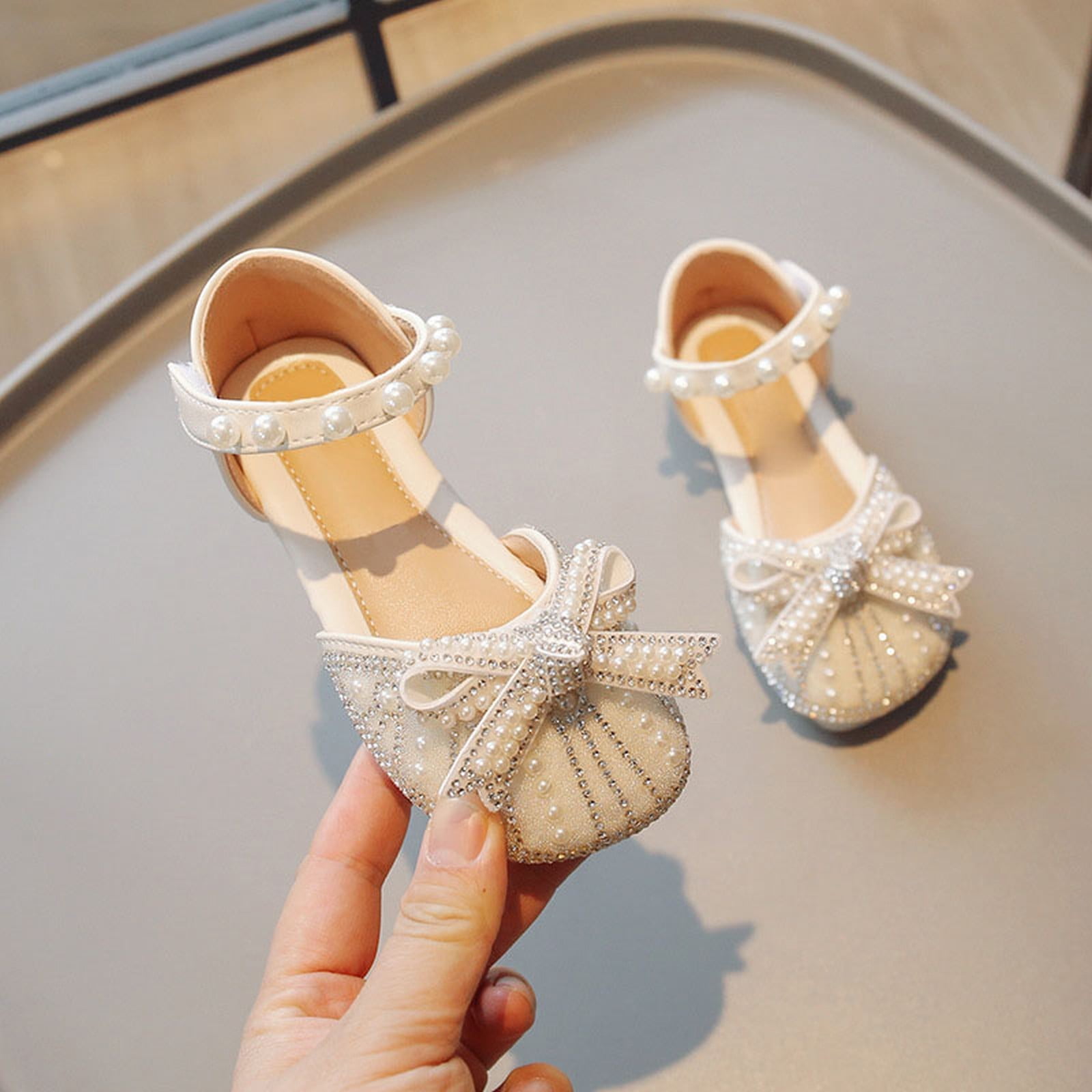 NIUREDLTD Toddler Kids Grils Dress Shoes Girls Dress Shoes Cute Bow ...