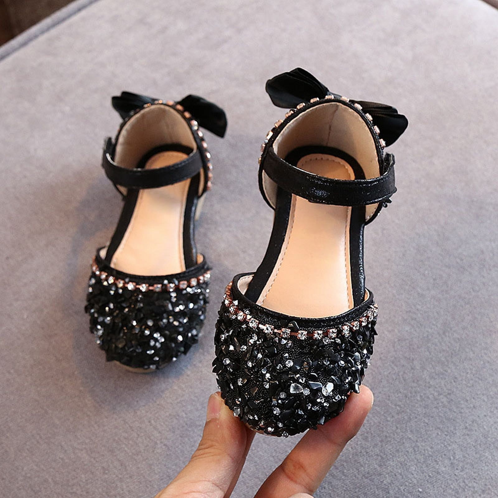 NIUREDLTD Toddler Kids Grils Dress Shoes Summer Korean Version ...