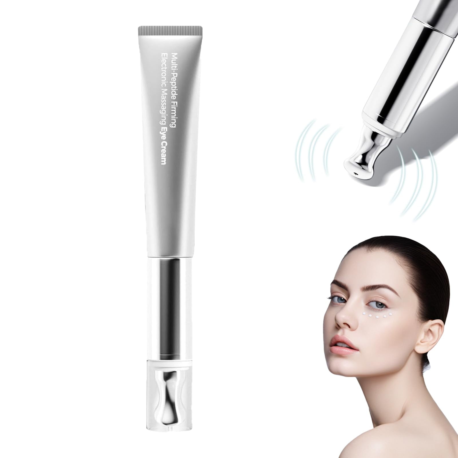 NIUYOU Eye Cream|Wrinkle Eraser MMF7 Massaging Eye Cream, Multi-peptide ...