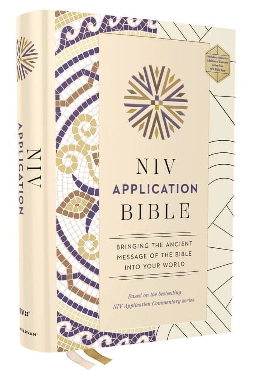 NIV Application Commentary Resources NIV Application Bible, Hardcover ...
