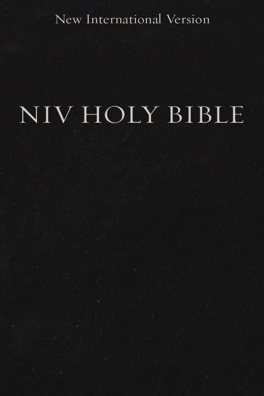 NIV, Holy Bible, Compact, Paperback, Black (Other) - Walmart.com