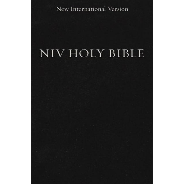 NIV, Holy Bible, Compact, Paperback, Black (Other) - Walmart.com
