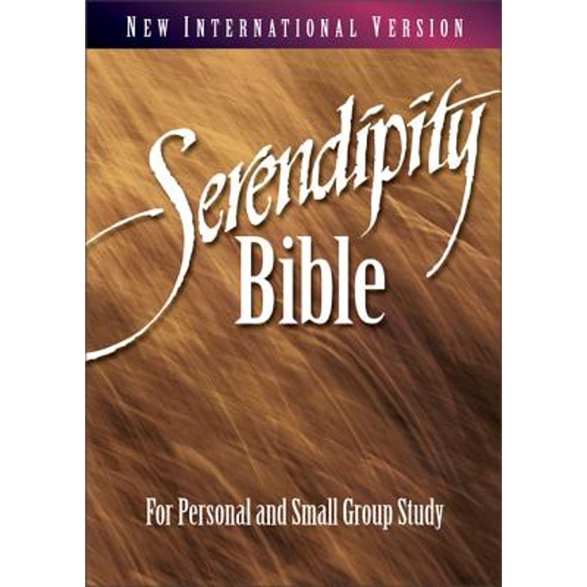 NIV Serendipity Bible: For Personal and Small Group Study (Hardcover ...