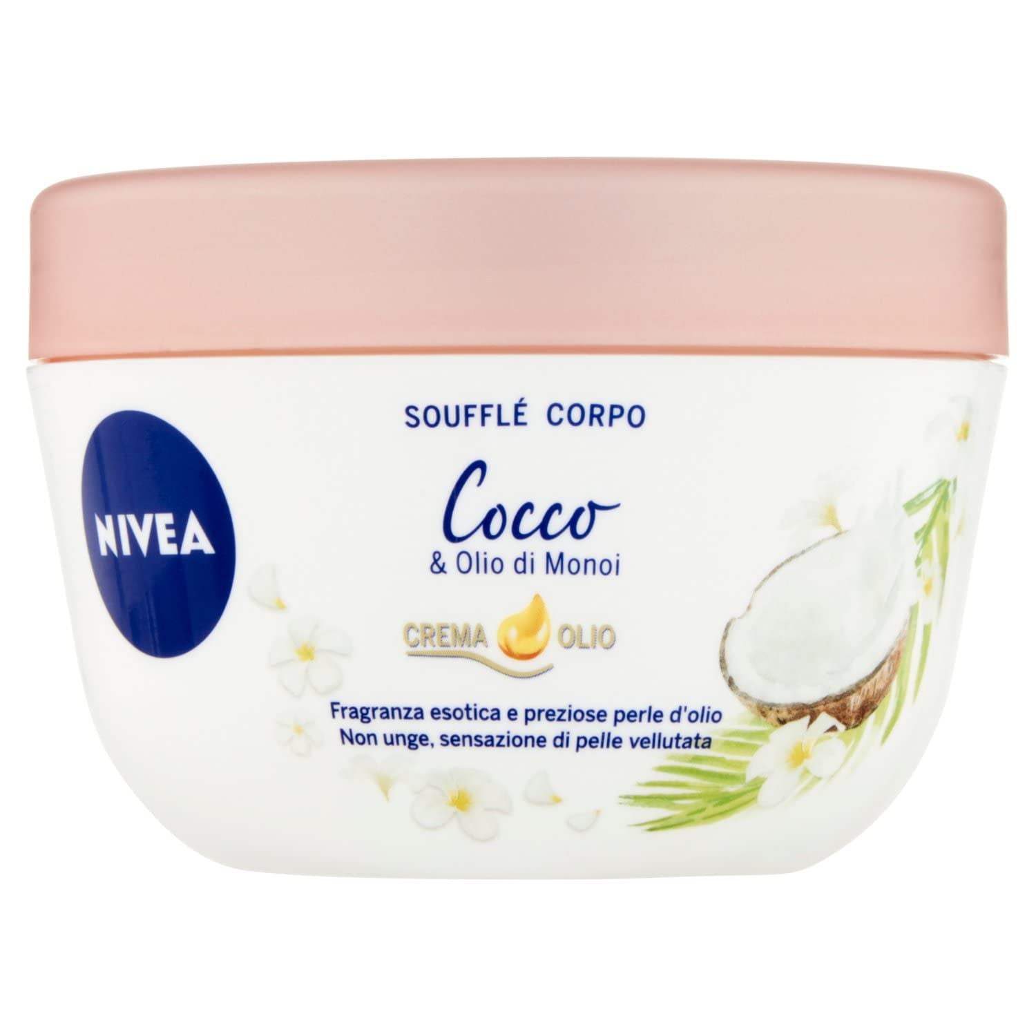 NIVEA Coconut and Monoi IRF13 Oil Body Cream 200 ml (6.7 Fl Oz) 1 unit ...