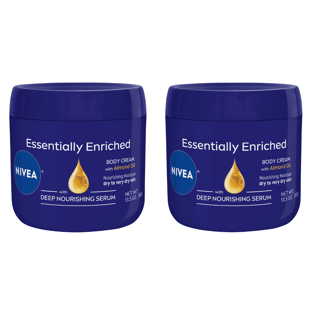 NIVEA Essentially Enriched Body Cream for Dry Skin and Very Dry Skin ...