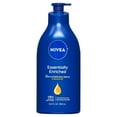 NIVEA Essentially Enriched Body Lotion for Dry Skin, 33.8 Fl Oz Pump ...