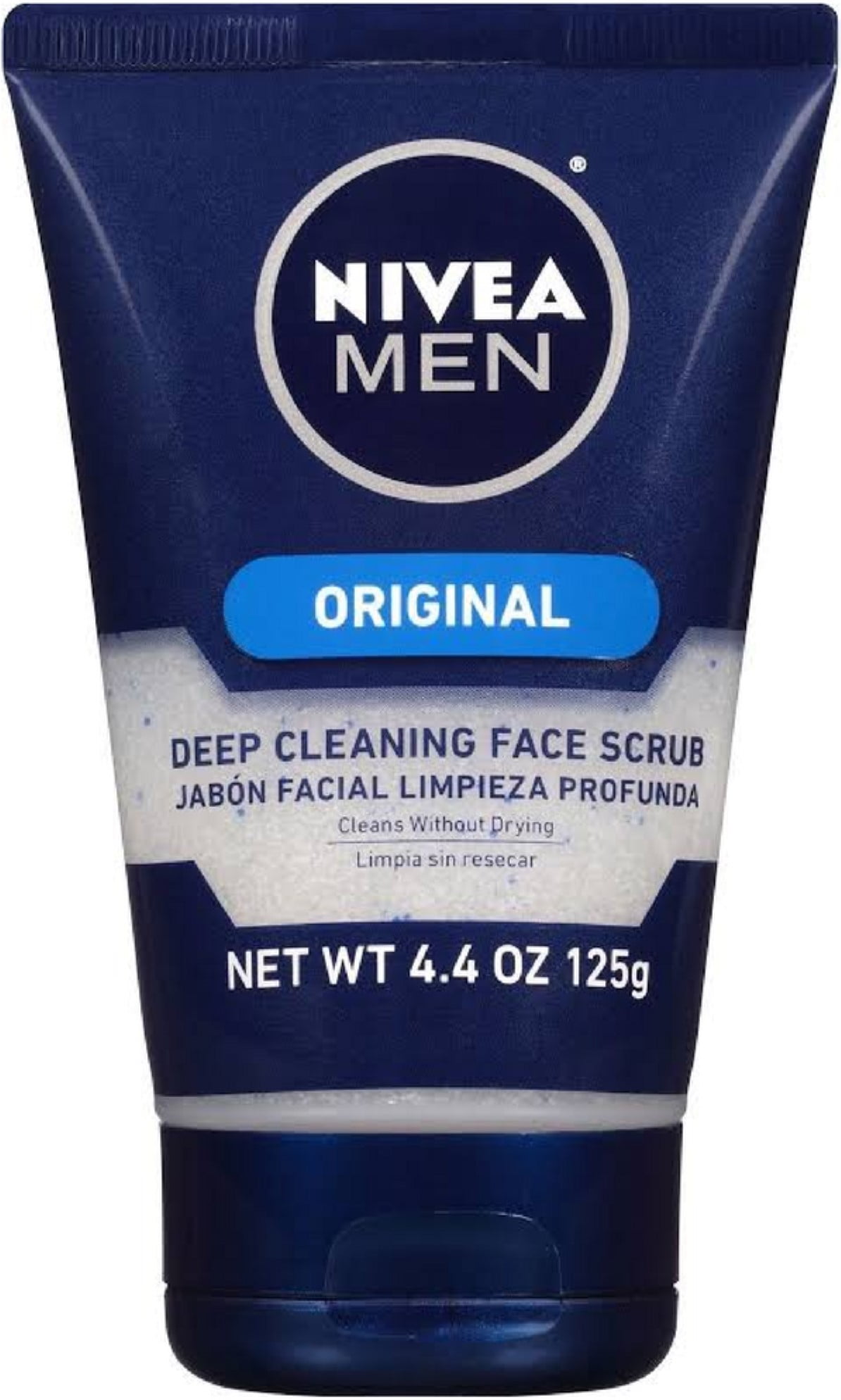 NIVEA Deep Cleaning Face Scrub, Exfoliating Facial Cleanser, 4.4 oz ...