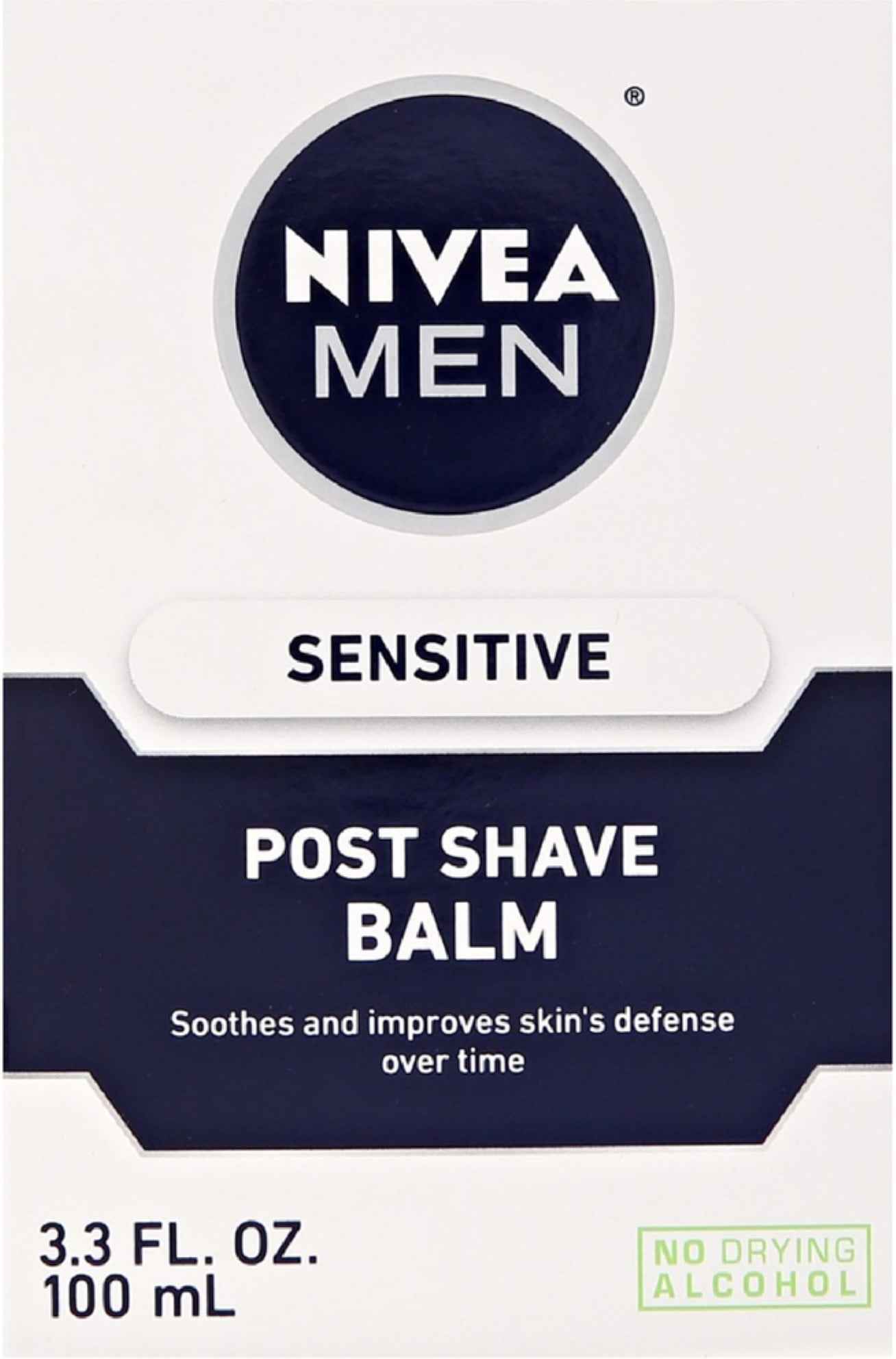 NIVEA FOR MEN Sensitive Post Shave Balm 3.30 oz (Pack of 2) - Walmart.com