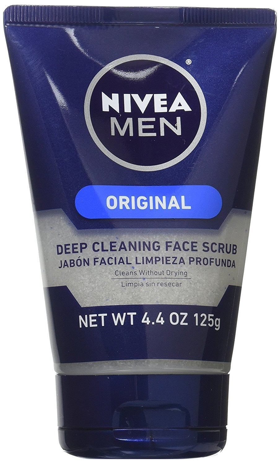 NIVEA For Men Original, Deep Cleaning Face Scrub 4.4 oz. (Pack Of 3 ...