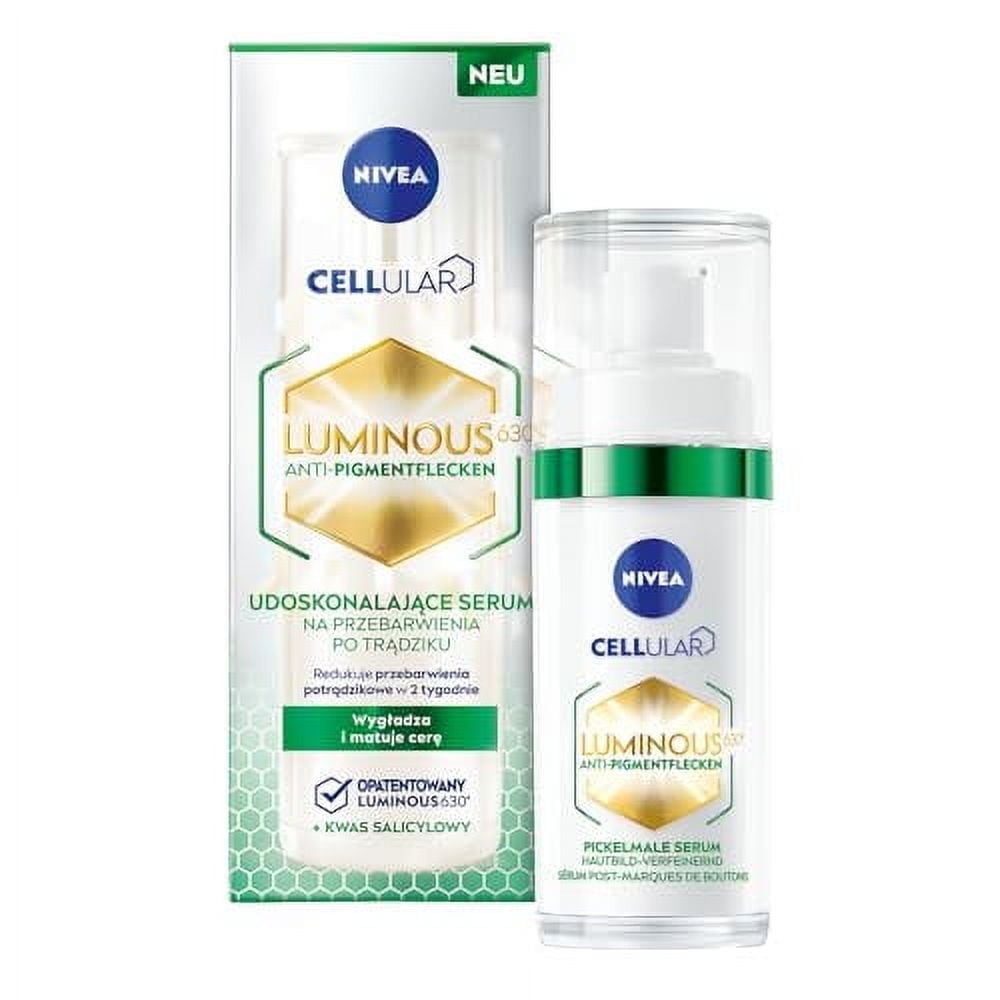 NIVEA Luminous 630 Post-Acne Dark Marks Serum (30ml), Facial Serum ...