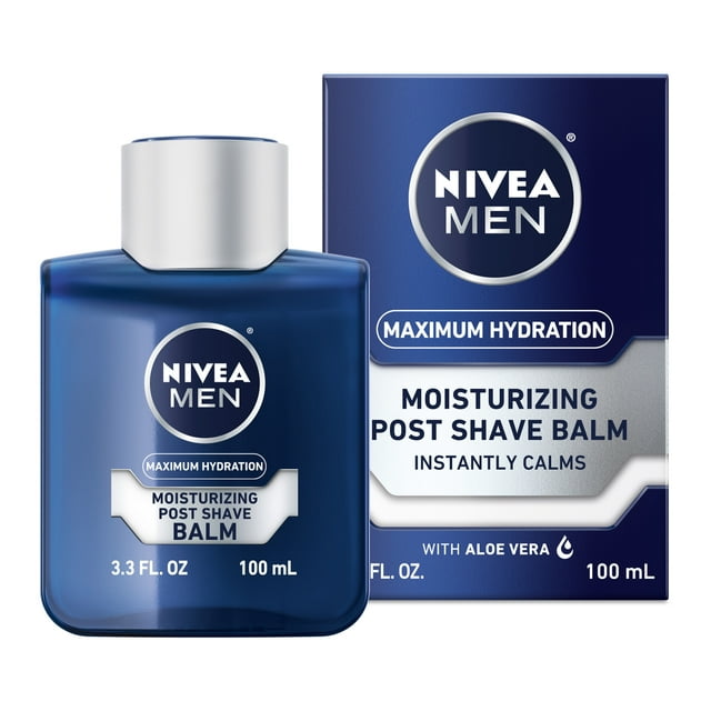 NIVEA MEN Maximum Hydration Moisturizing After Shave Balm, 3.3 oz - 2 ...