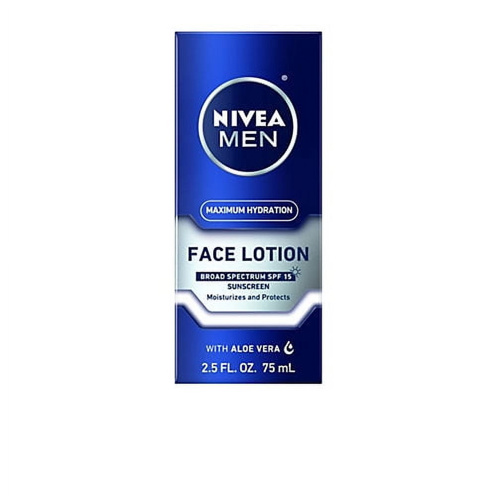 NIVEA Men Maximum Hydration Face Lotion SPF 15 - 2.5 oz - Walmart.com