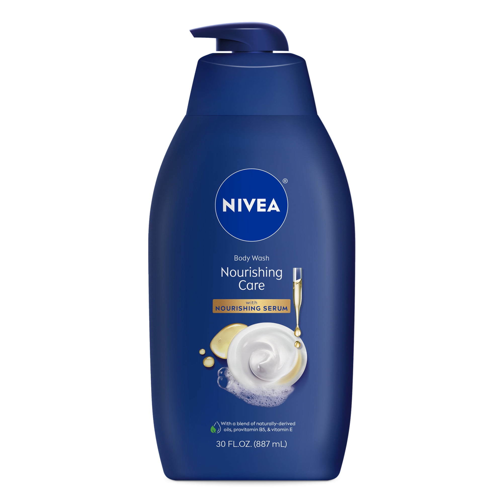 NIVEA Nourishing Care Body Wash for Women with Provitamin B5 and ...
