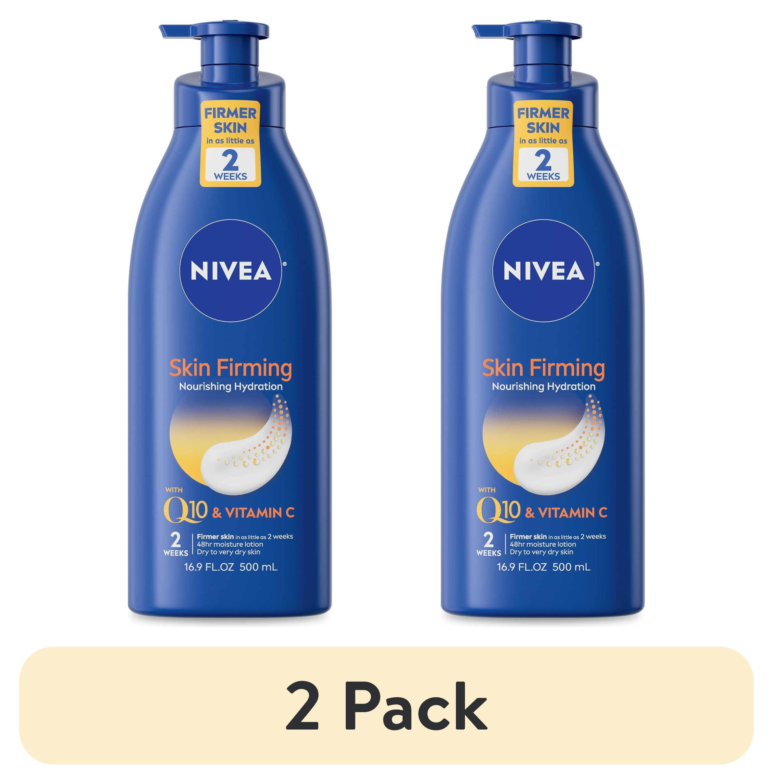 (2 pack) NIVEA Nourishing Skin Firming Body Lotion with Q10 and Vitamin ...