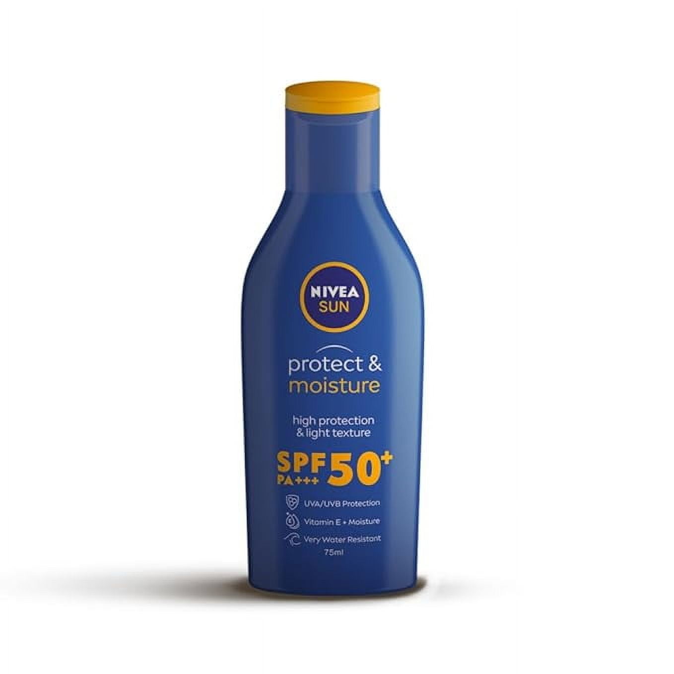 NIVEA SUN Protect and Moisture 75ml SPF 50 Advanced Sunscreen for ...