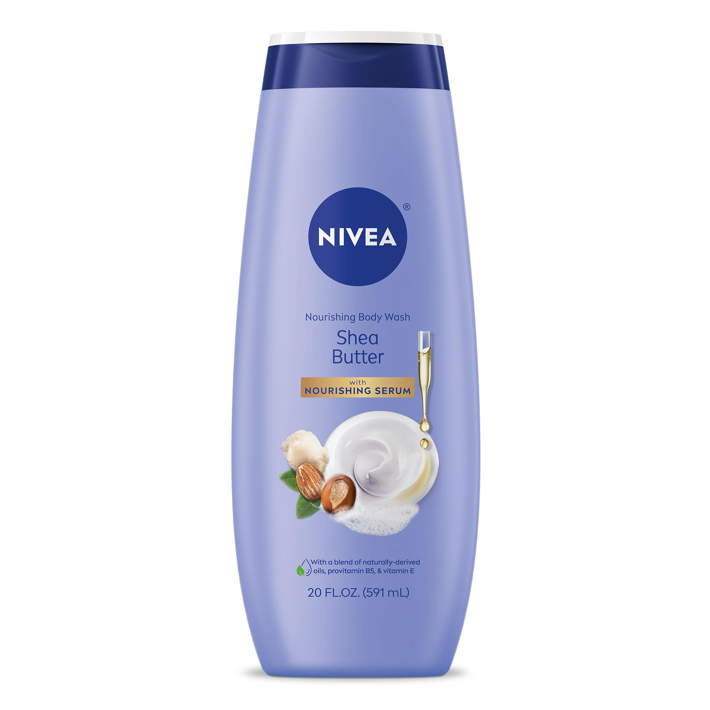 NIVEA Shea Butter Nourishing Body HYZ01 Wash, Moisturizing Body Wash ...
