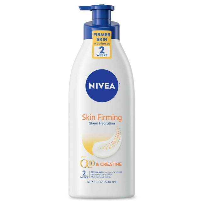 NIVEA Skin Firming Hydrating TGF4 Body Lotion - With Q10 For Normal ...