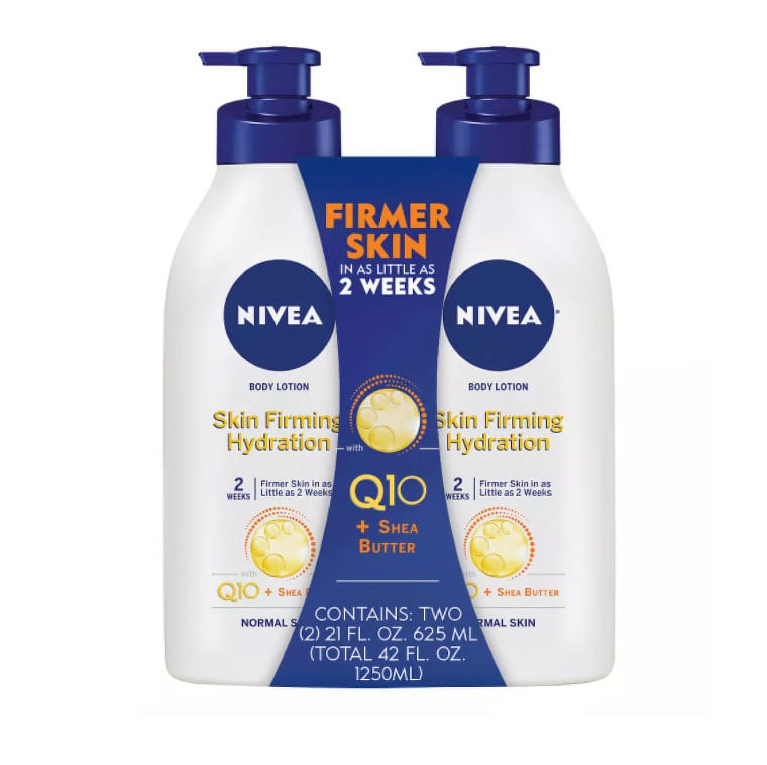 NIVEA Skin Firming, Toning & Hydrating Body Lotion Q10, Value Size 2 pk ...