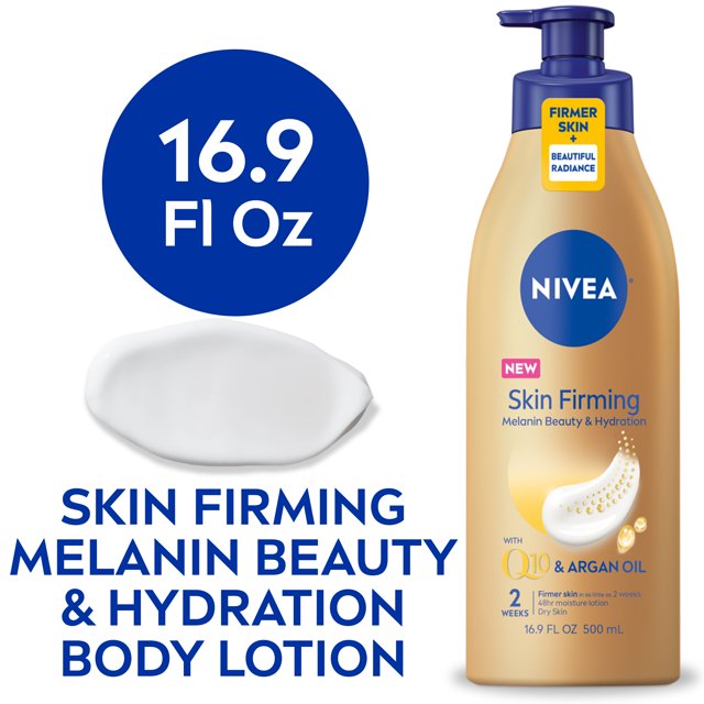 NIVEA Skin Firming Melanin Beauty and Hydration Body Lotion with Q10 ...