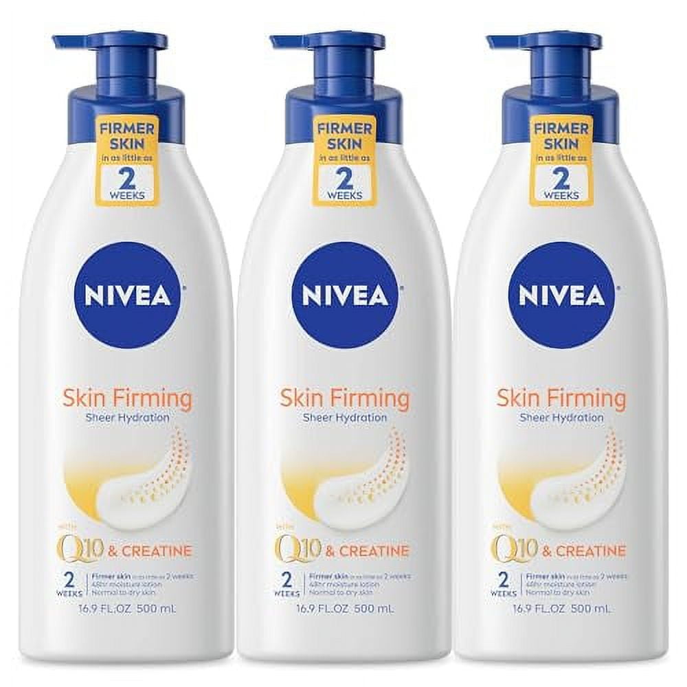 NIVEA Skin Firming Sheer Hydration Body Lotion with Q10 and Creatine ...