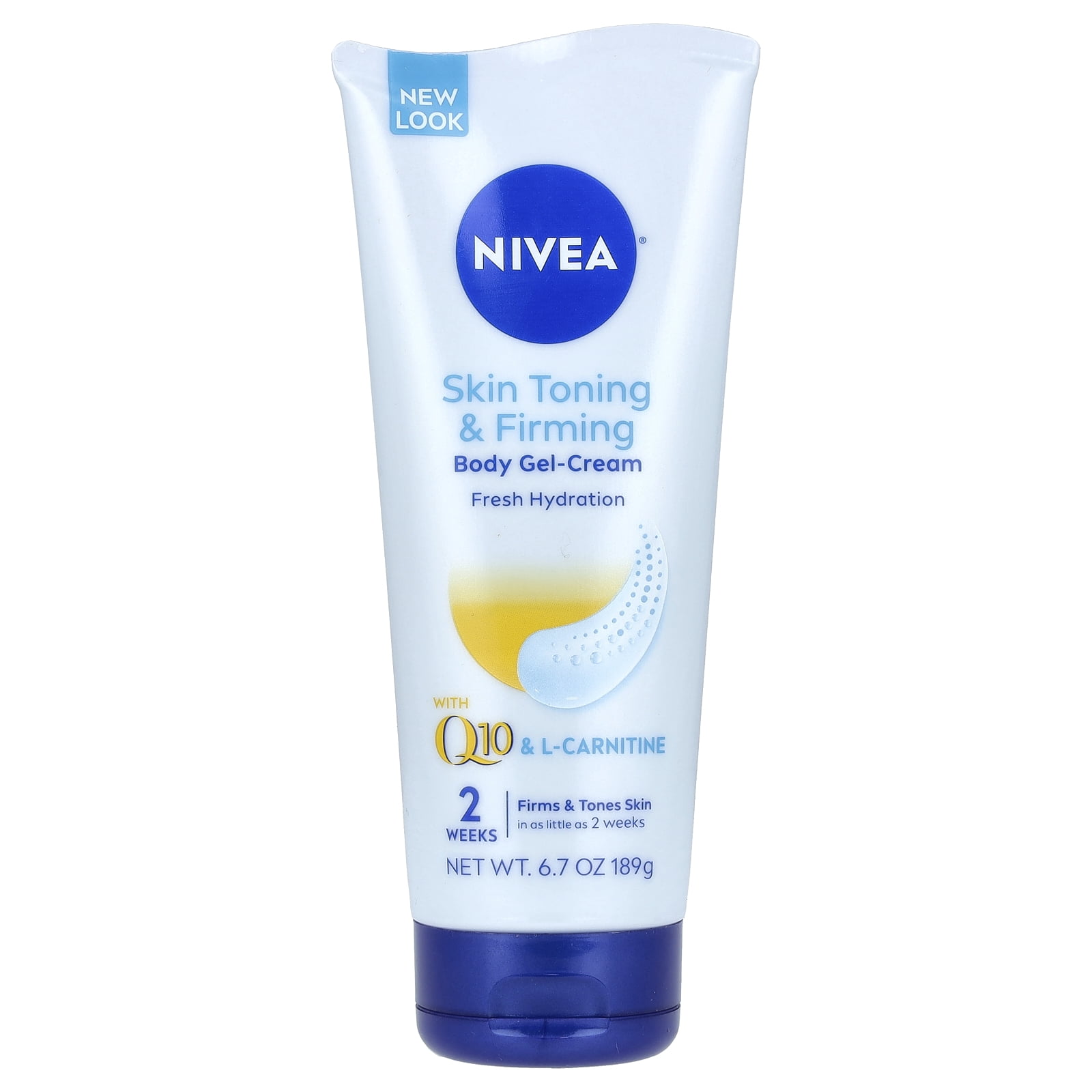 NIVEA Skin Firming and Toning Gel-Cream 6.7 oz with Q10, L-Carnitine ...