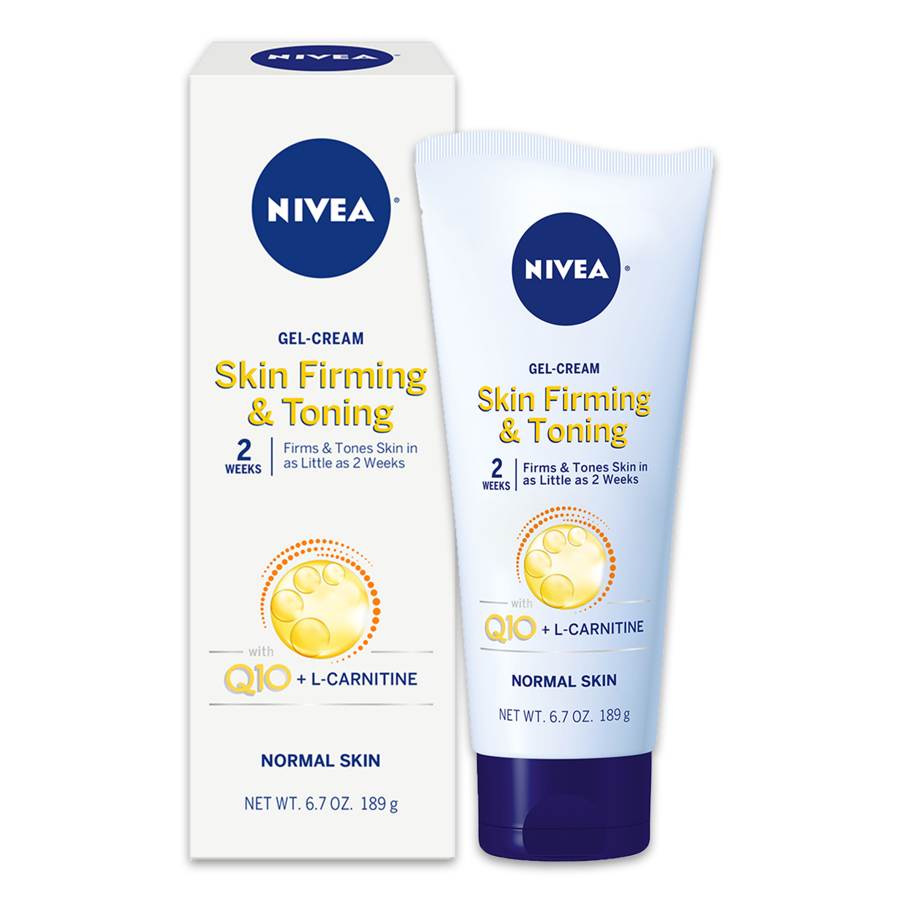 NIVEA Skin Firming Hydration Body Lotion with Q10 and Shea Butter, 16.9 ...