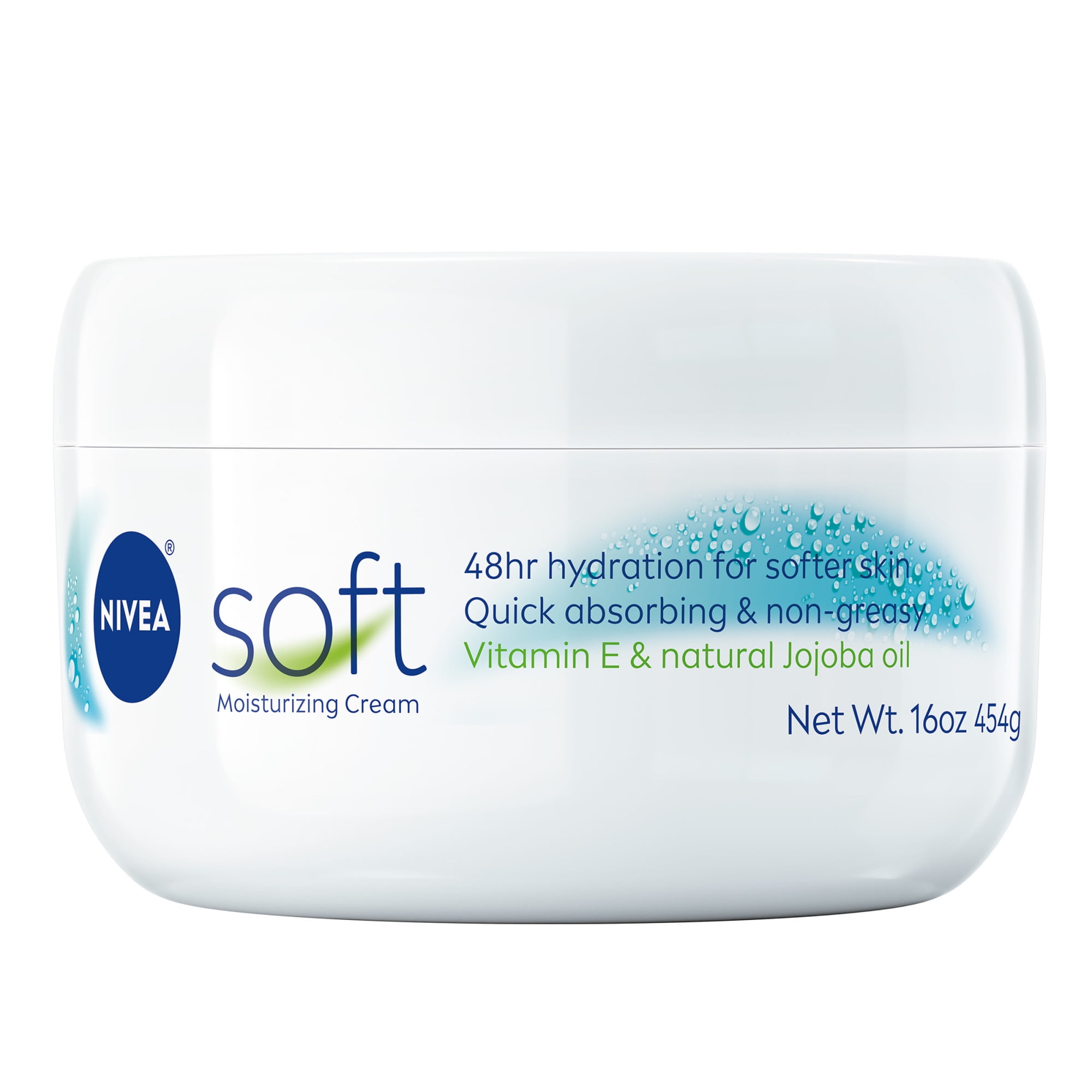 NIVEA Moisturizing Cream for Face, Body and Hands, Jojoba Oil, 16 oz ...