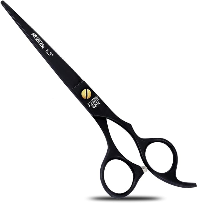 NIXCER PROFESSIONAL SERIES RAZOR EDGE MOOSE SCREW 6.5" HAIR CUTTING ...