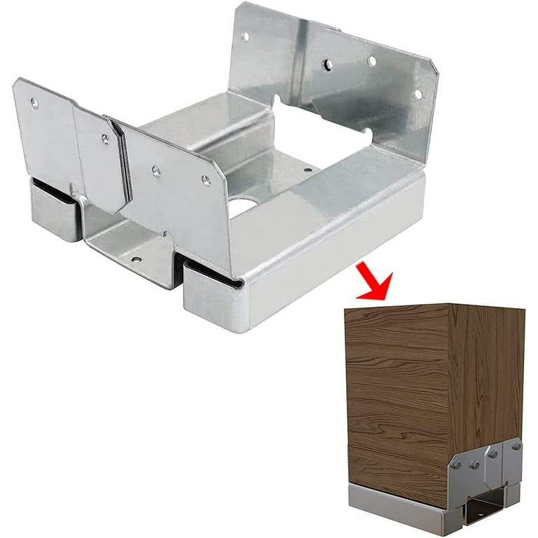 X Metal Post Brackets | mercadobigwer.com.br