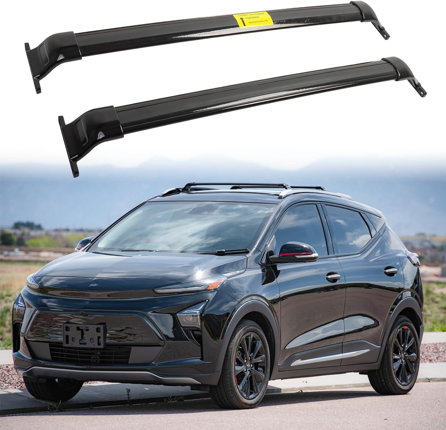 NIXFACE 220LBS Roof Rack Noiseless Cross Bars Fit for Chevy Chevrolet ...