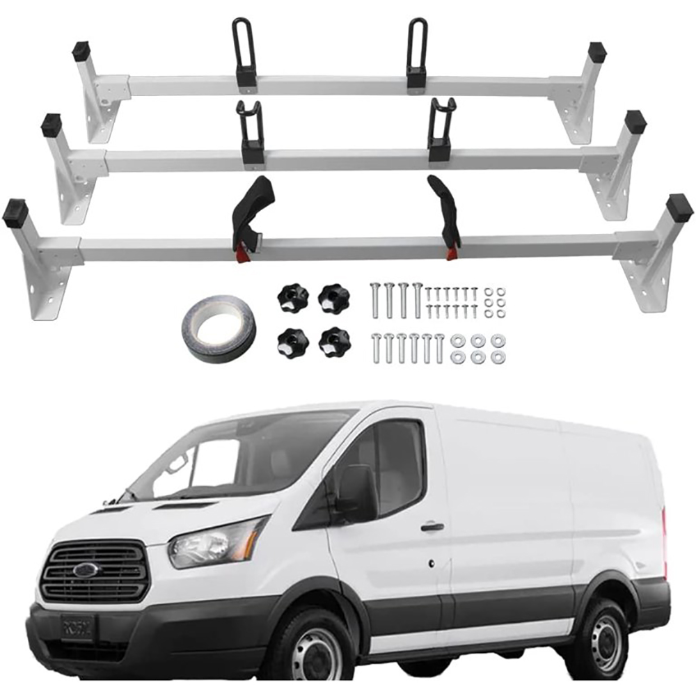 AA-Racks Van Roof Ladder Rack and Truck Ladder Rack Ladder Stopper (Set ...