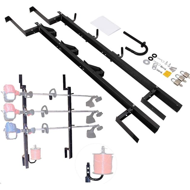 NIXFACE 3 Place Trimmer Rack with Locks Trim line Holder for Enclosed ...