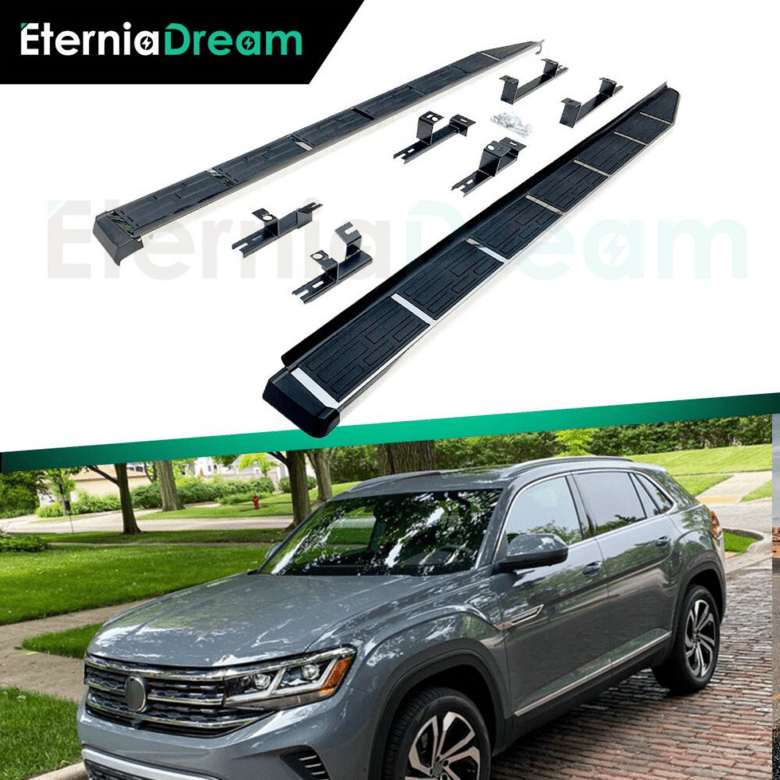 NIXFACE 5.1" Running Board Side Step Nerf Bars For 2018-2024 Volkswagen ...