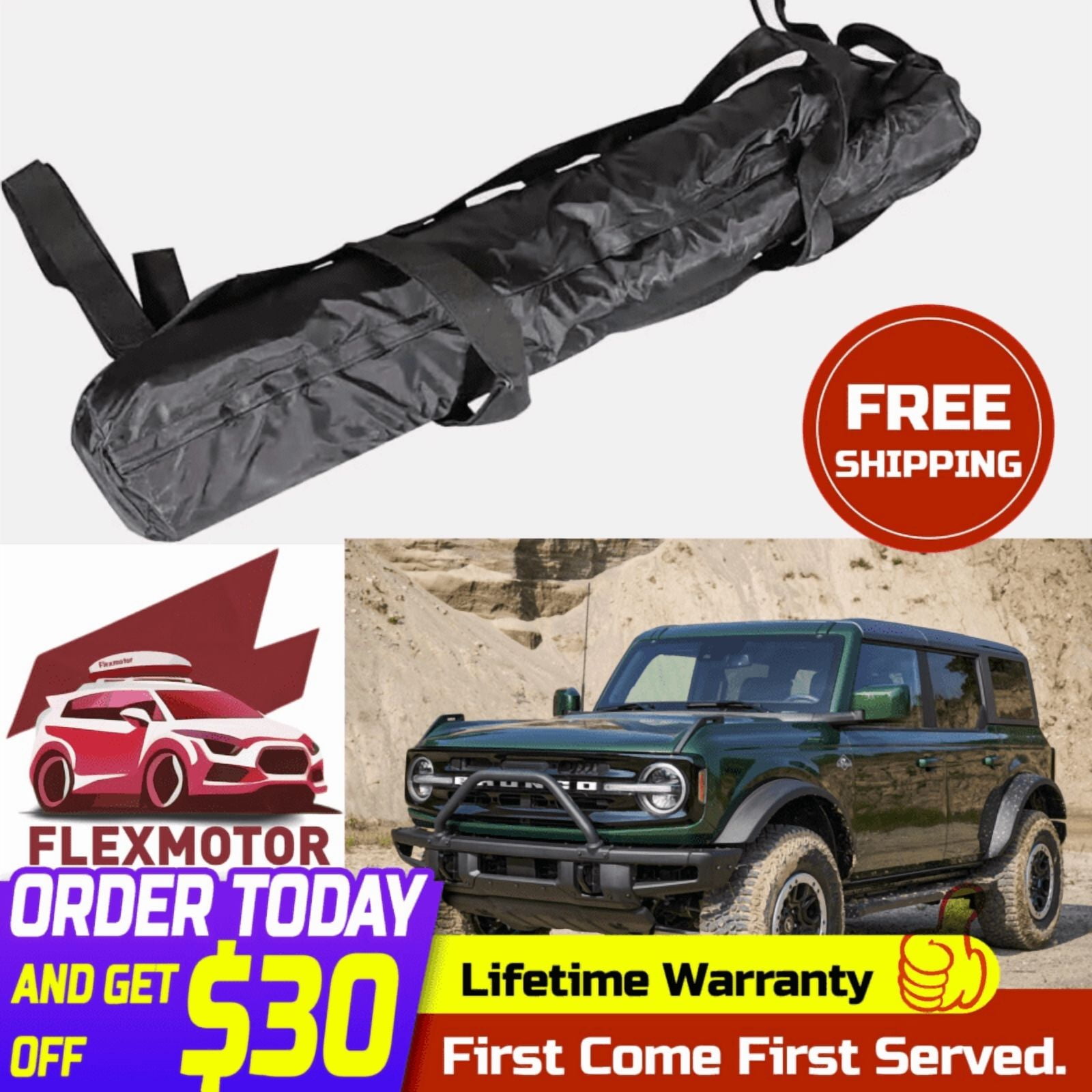 NIXFACE Car Cover fit for Ford Bronco 4 Door 2021-2024 Naked Roof with ...