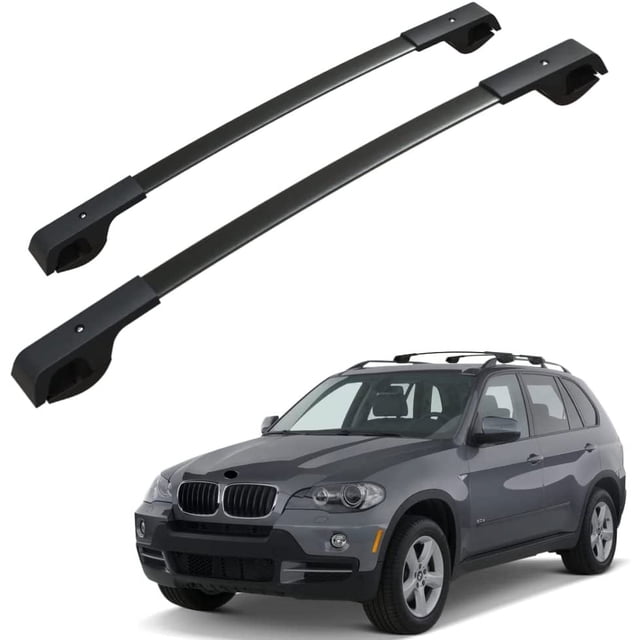 Free Shipping! NIXFACE Cross Bar Roof Bars Fit for BMW X5 E70 2005-2010 ...