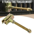 NIXFACE E-Track Tire Trailer Mount for Enclosed Trailers Wall Trucks ...