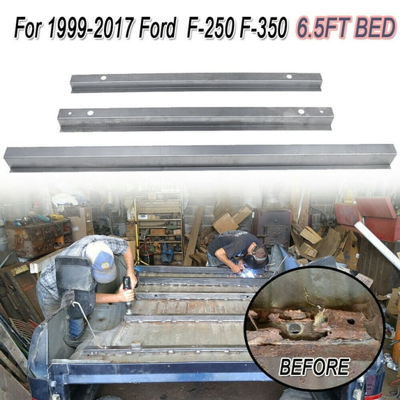 NIXFACE F-Series Truck Bed Floor Support Rails Brace Crossmember Kit ...