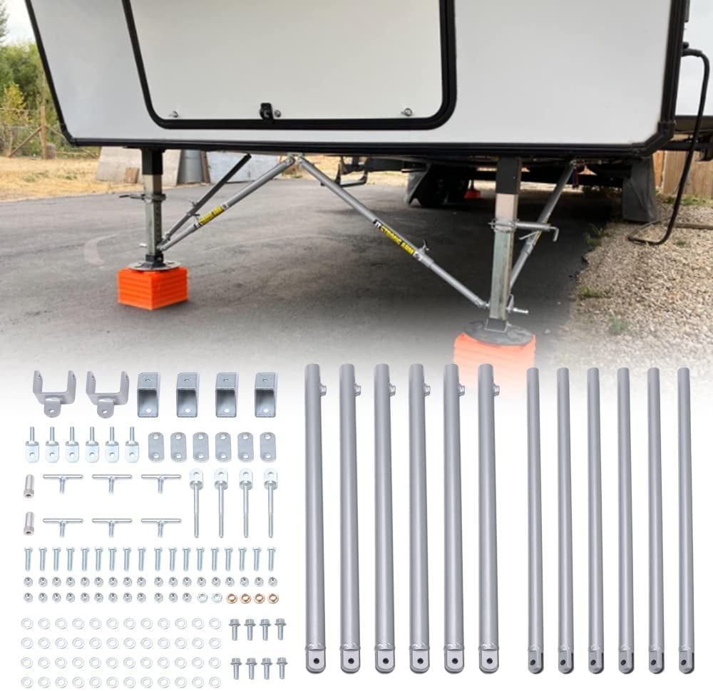 NIXFACE Fifth Wheel Jack Stabilizer Kit,Fifth Wheel Tripod Stabilizer ...