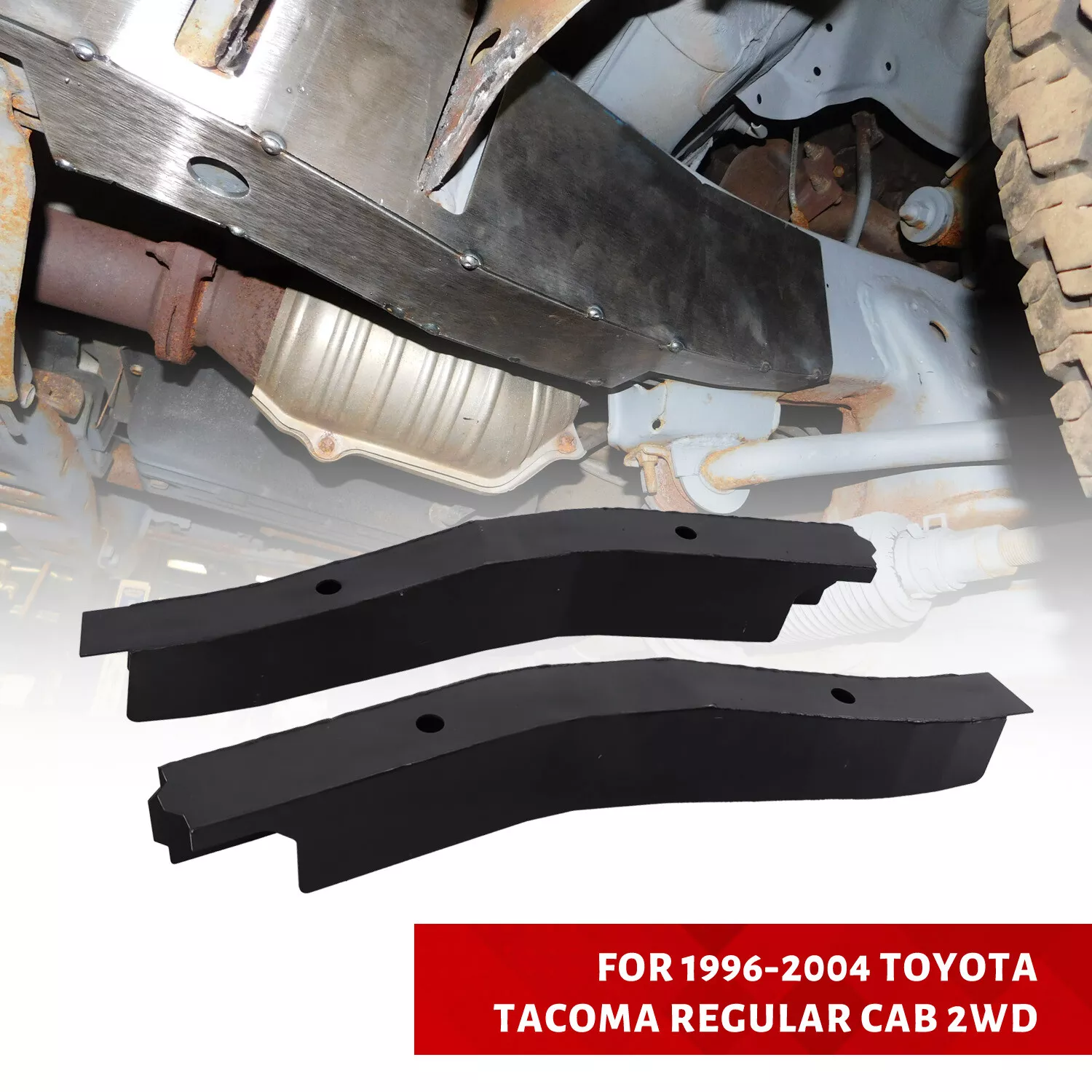 NIXFACE Front Frame Rust Repair Section for Toyota Tacoma 96-04 Regular ...