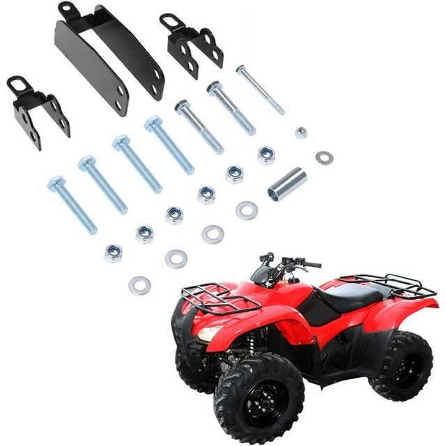 NIXFACE Heavy Duty ATV Lift Kit, 2" Front & Rear Brackets for 2007-12 ...