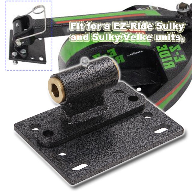 NIXFACE Mower Hitch & Mounting Plate for EZ-Ride Sulky and Sulky/Velke ...